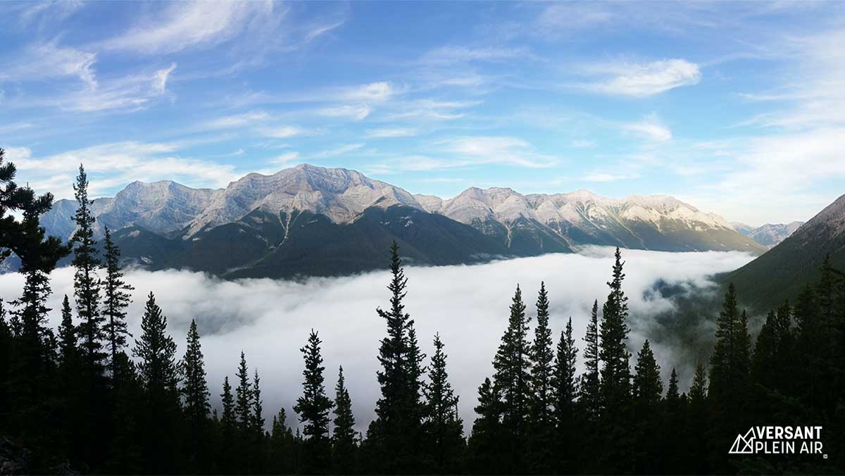 Ha Ling Peak – Canmore, Alberta – Versant plein air