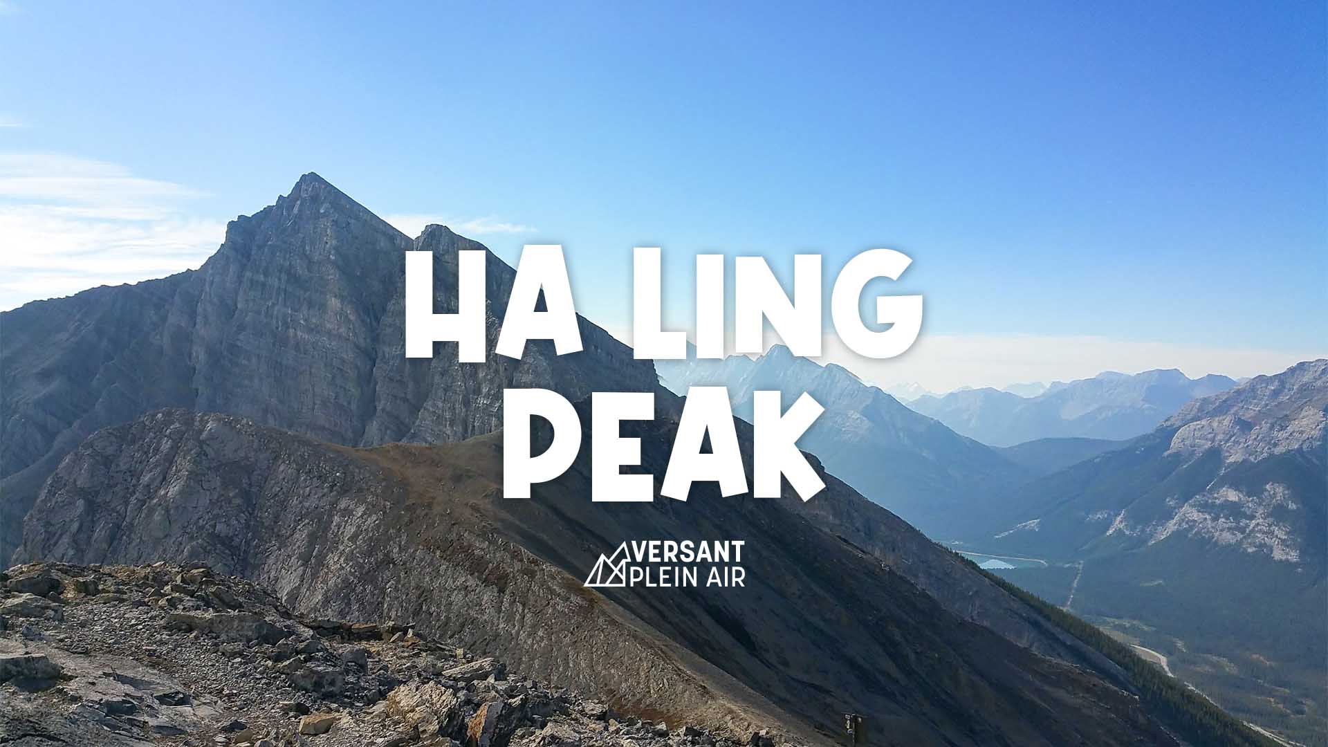 Ha Ling Peak – Canmore, Alberta – Versant plein air