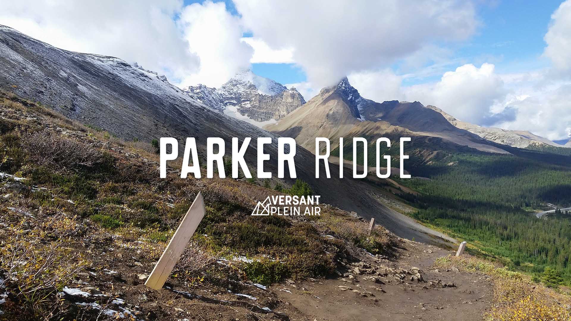 Parker Ridge – Parc national de Banff – Versant plein air