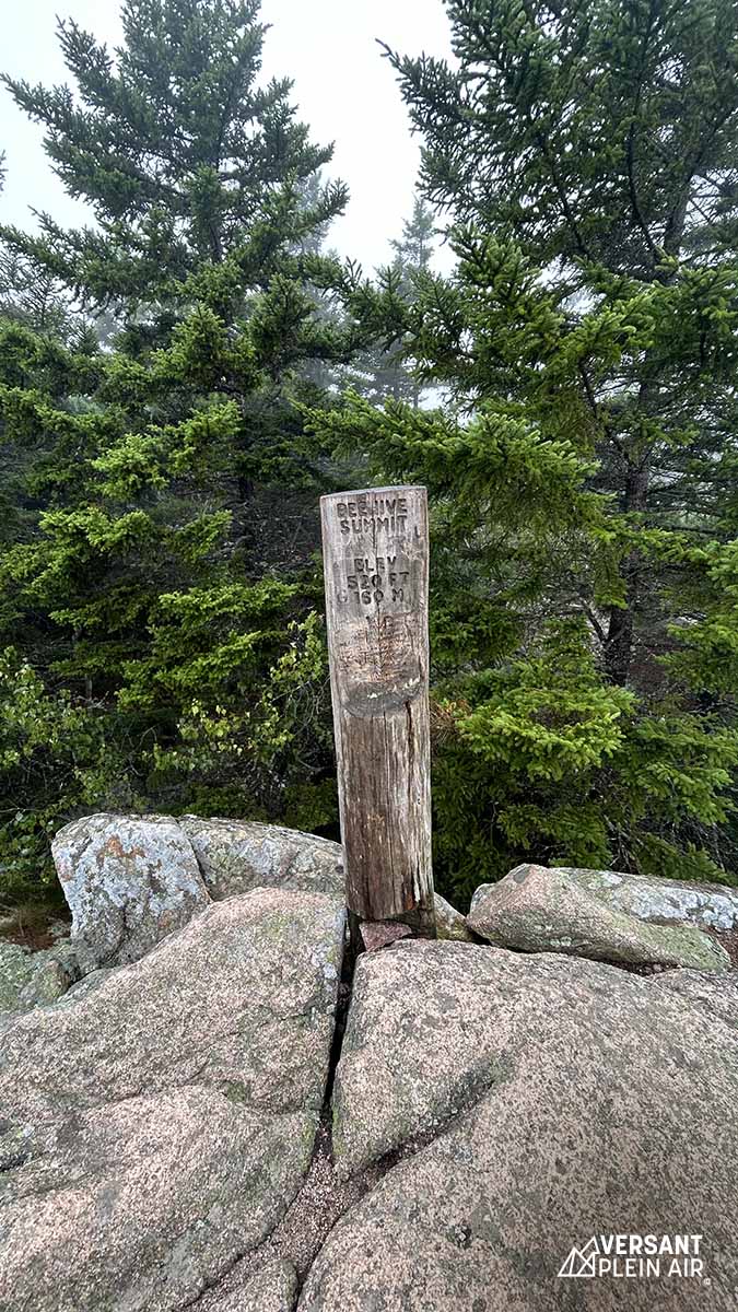 The Beehive loop – Parc national Acadia – Versant plein air
