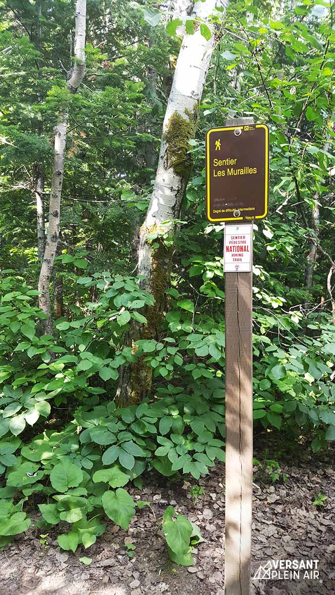 Pic Champlain – Parc national du Bic – Versant plein air