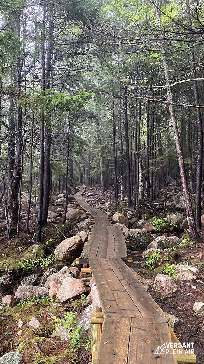Jordan Pond path – Parc national Acadia – Versant plein air